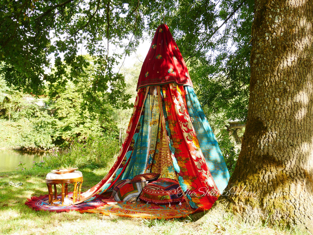 Saree Canopies – The Shanti Home