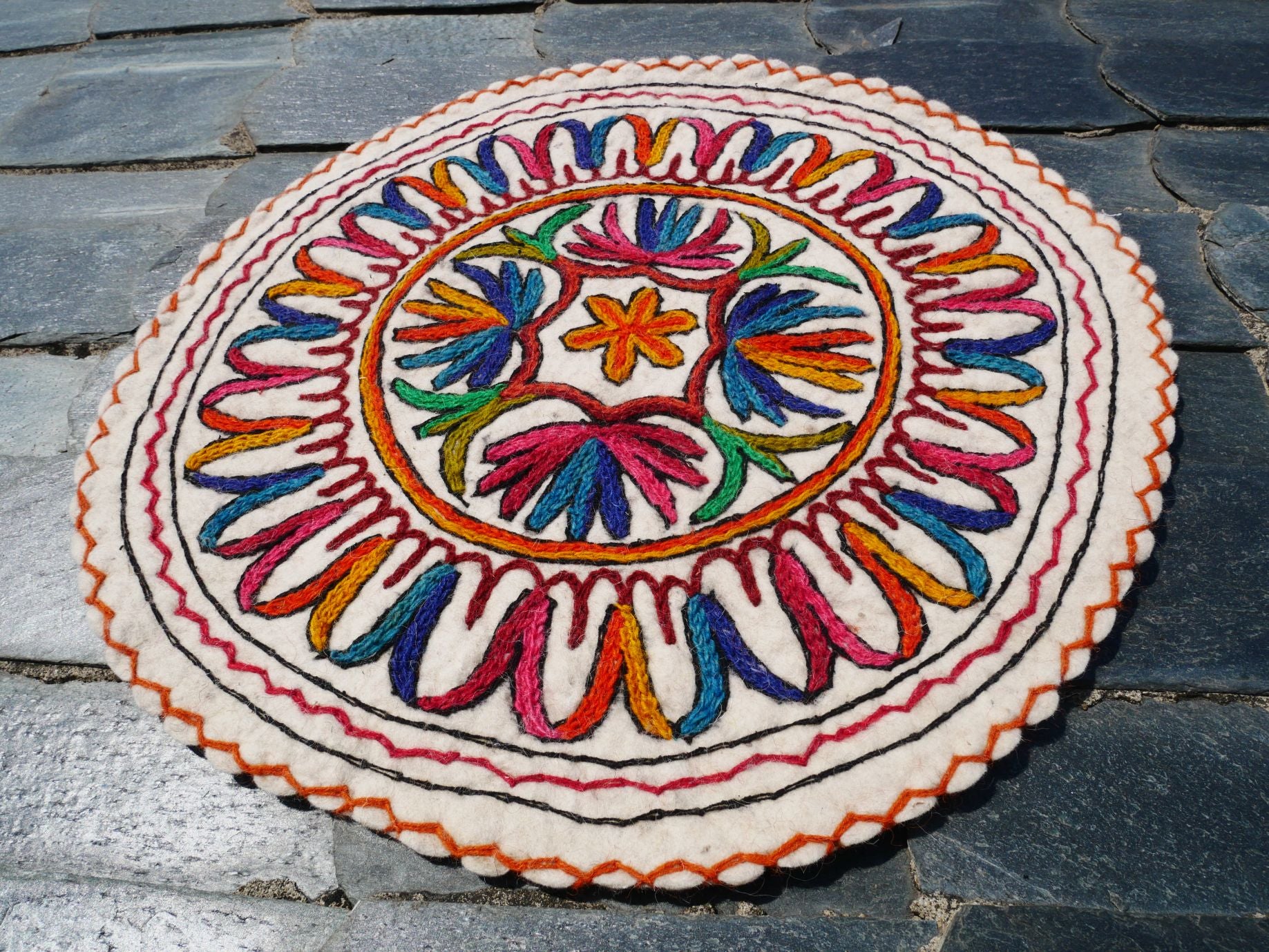 Kashmiri Namda rugs | The Shanti Home