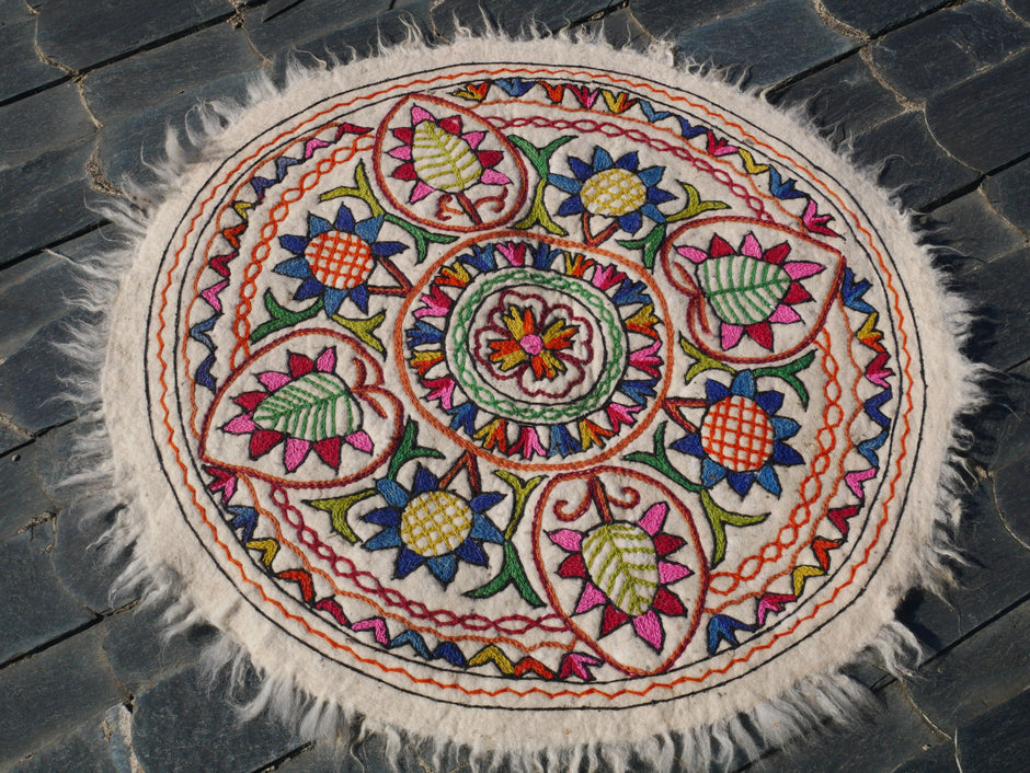 Kashmiri Namda rugs | The Shanti Home