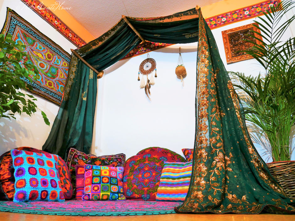 Saree Canopies | The Shanti Home