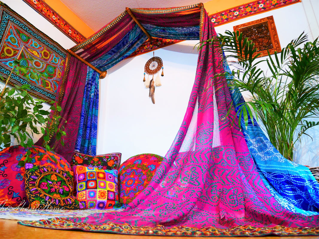 Saree Canopies | The Shanti Home