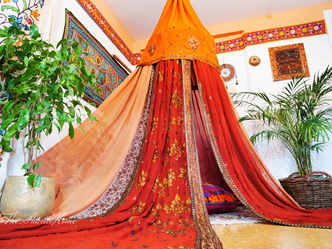 Saree Canopies – The Shanti Home