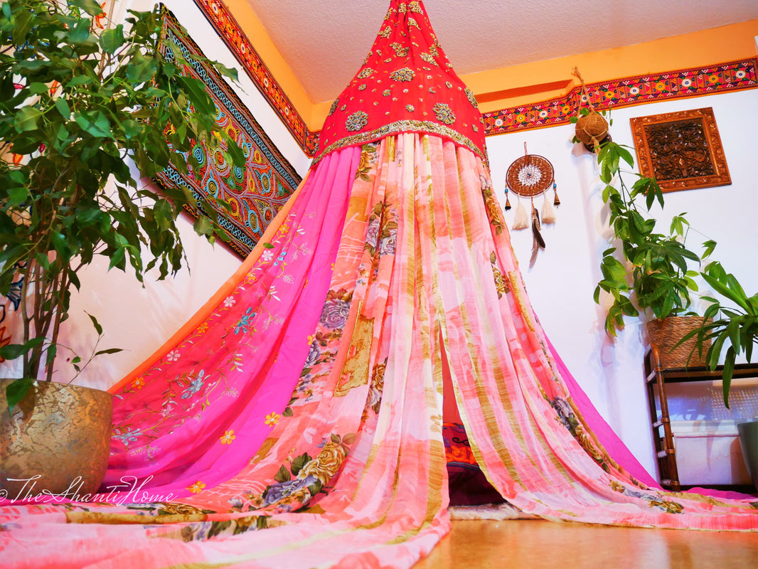 Saree Canopies | The Shanti Home