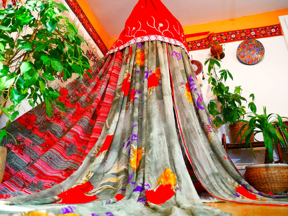 Saree Canopies | The Shanti Home