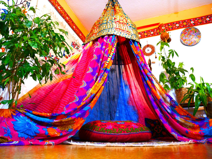 Saree Canopies | The Shanti Home