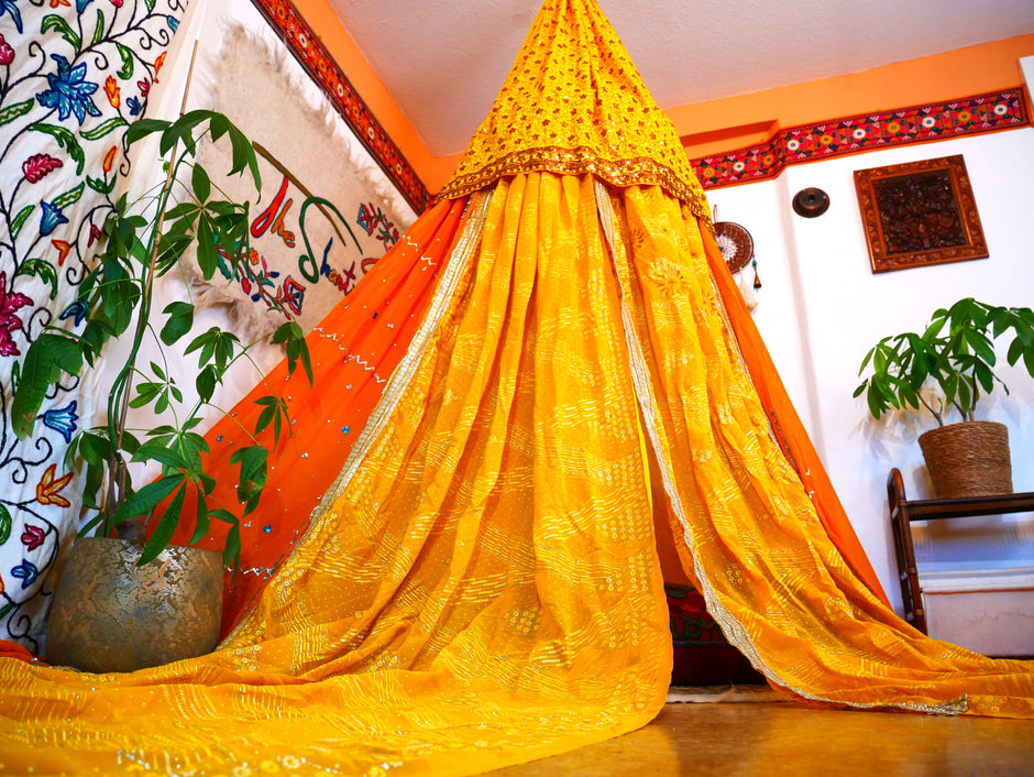 Saree Canopies | The Shanti Home