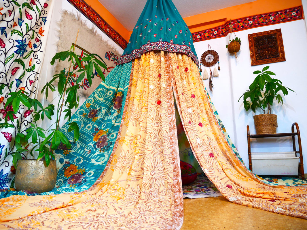 Saree Canopies | The Shanti Home