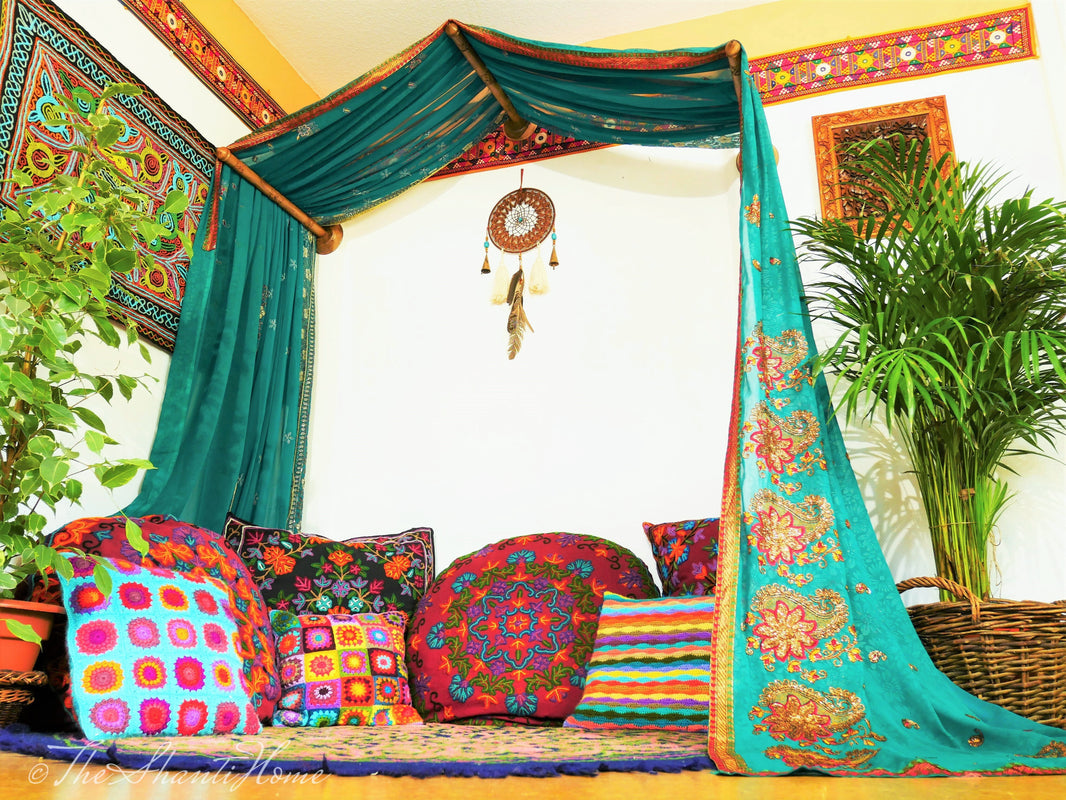 Saree Canopies | The Shanti Home